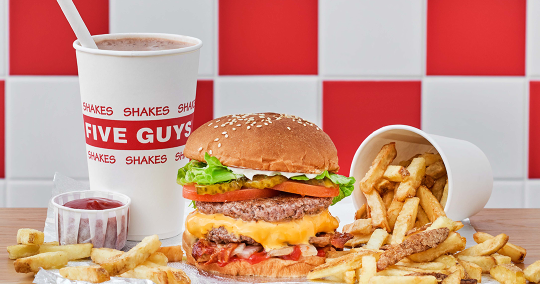 Five Guys in Wembley Park | Eat & Drink | Wembley Park