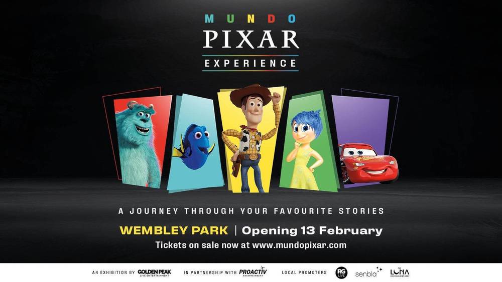 Mundo Pixar Exhibition London – Immersive Pixar Experience at Wembley Park